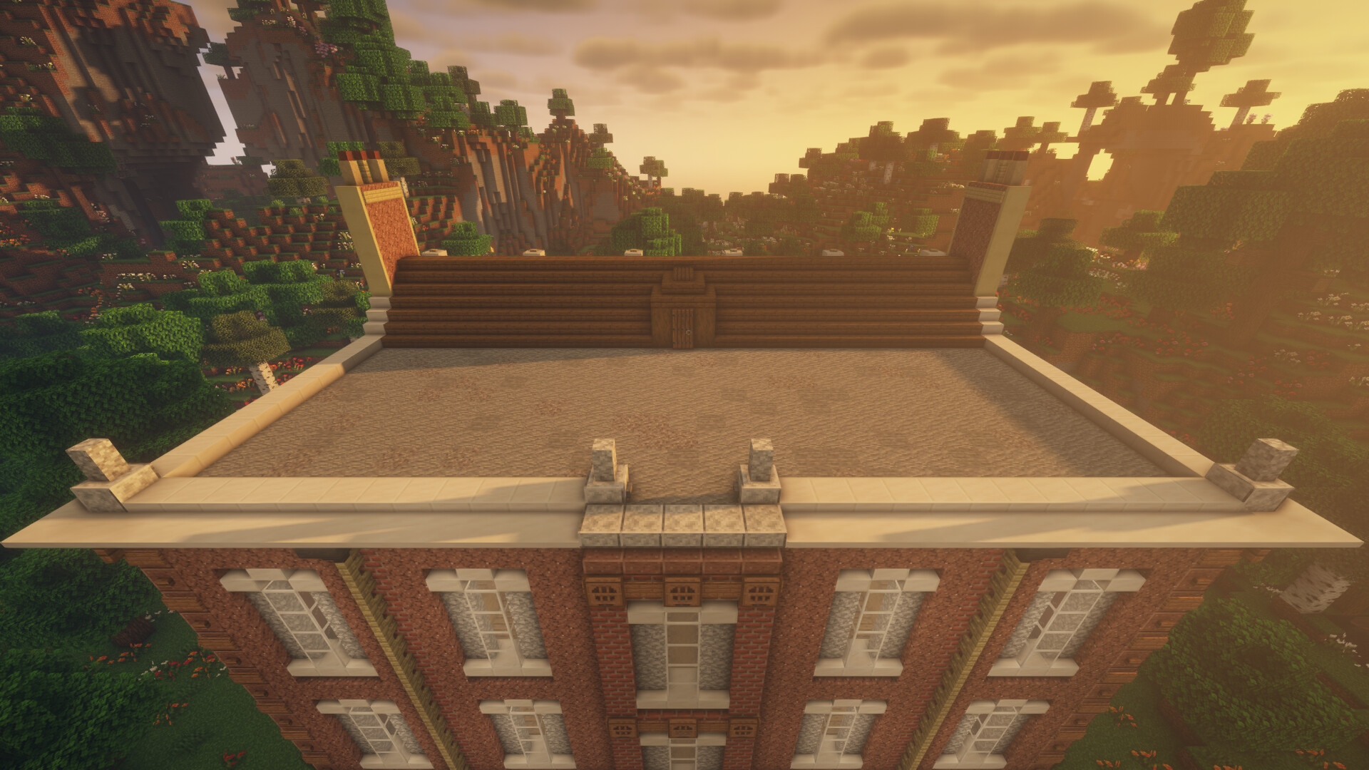 Georgian building Minecraft Map