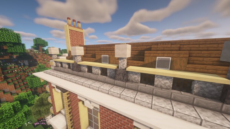 Georgian building Minecraft Map