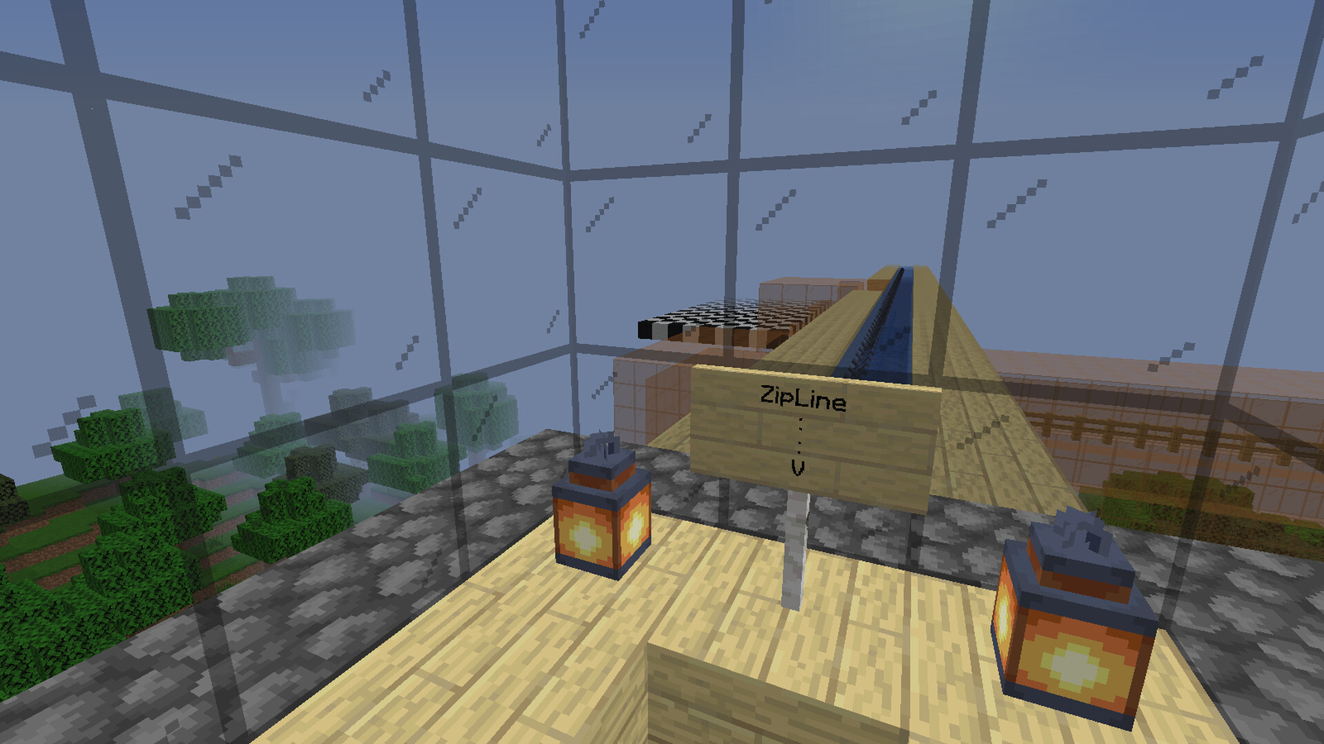 Zipline & More Map Minecraft Map