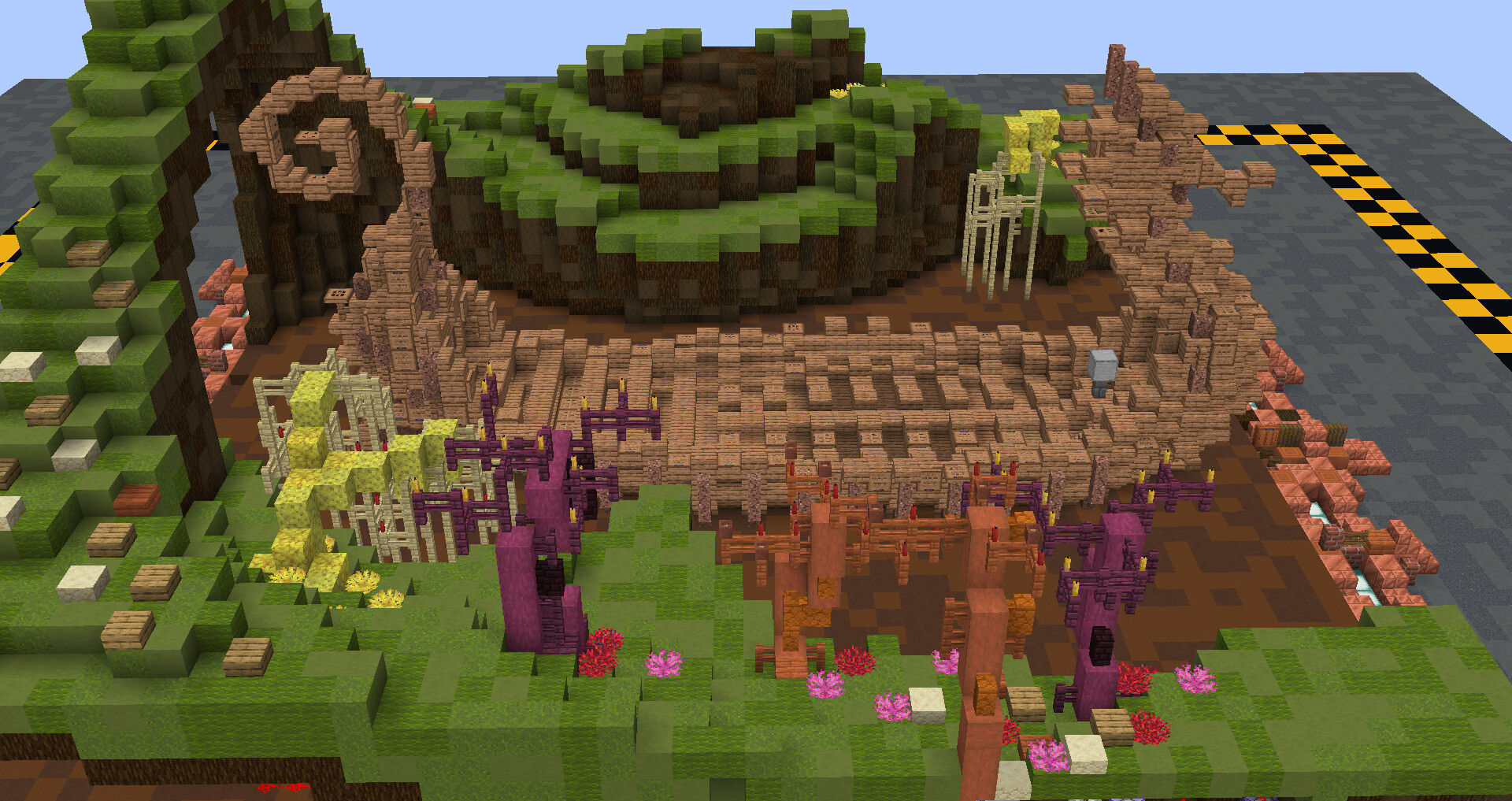 Pink Seahorse Boat Minecraft Map