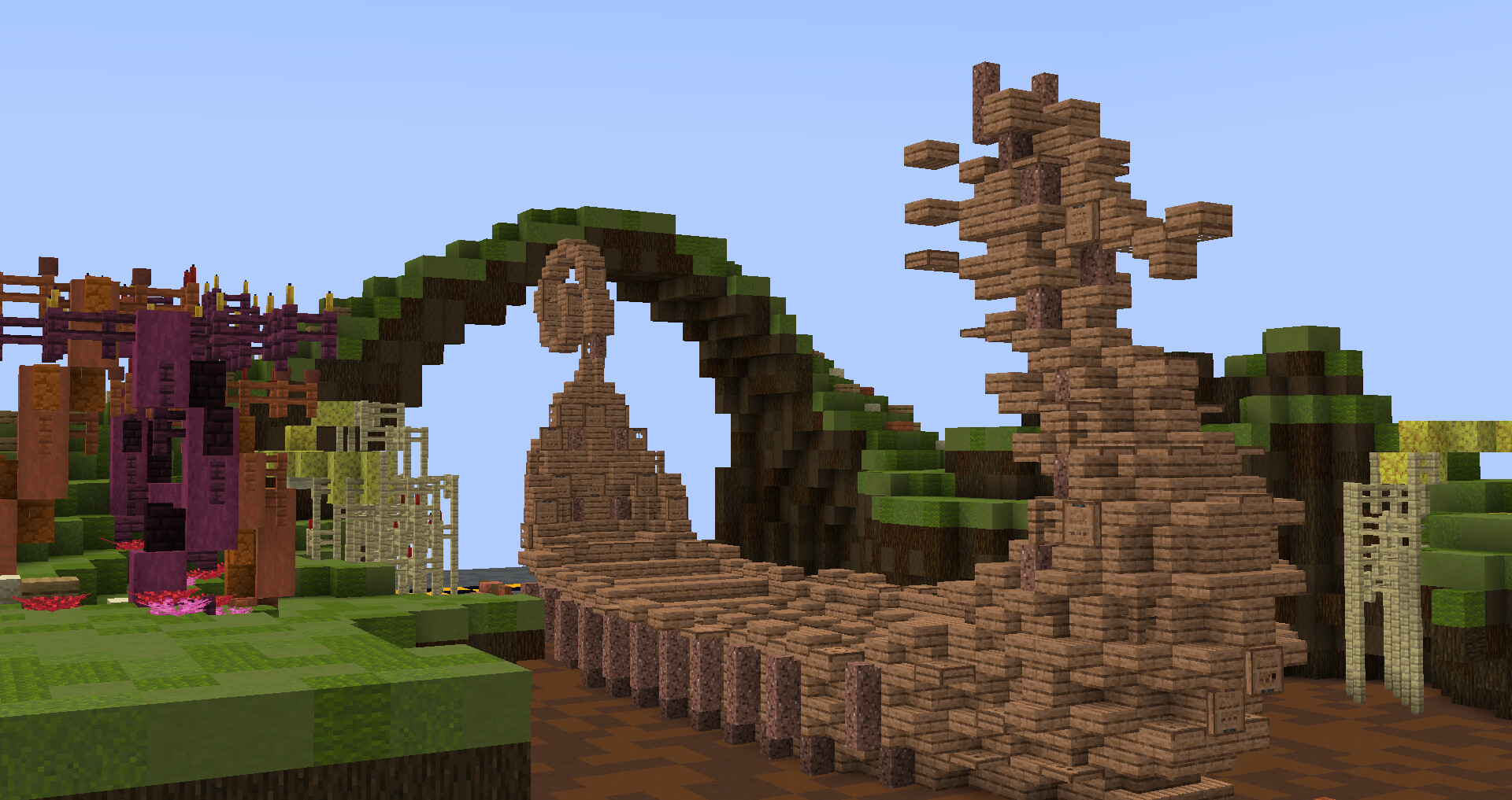 Pink Seahorse Boat Minecraft Map