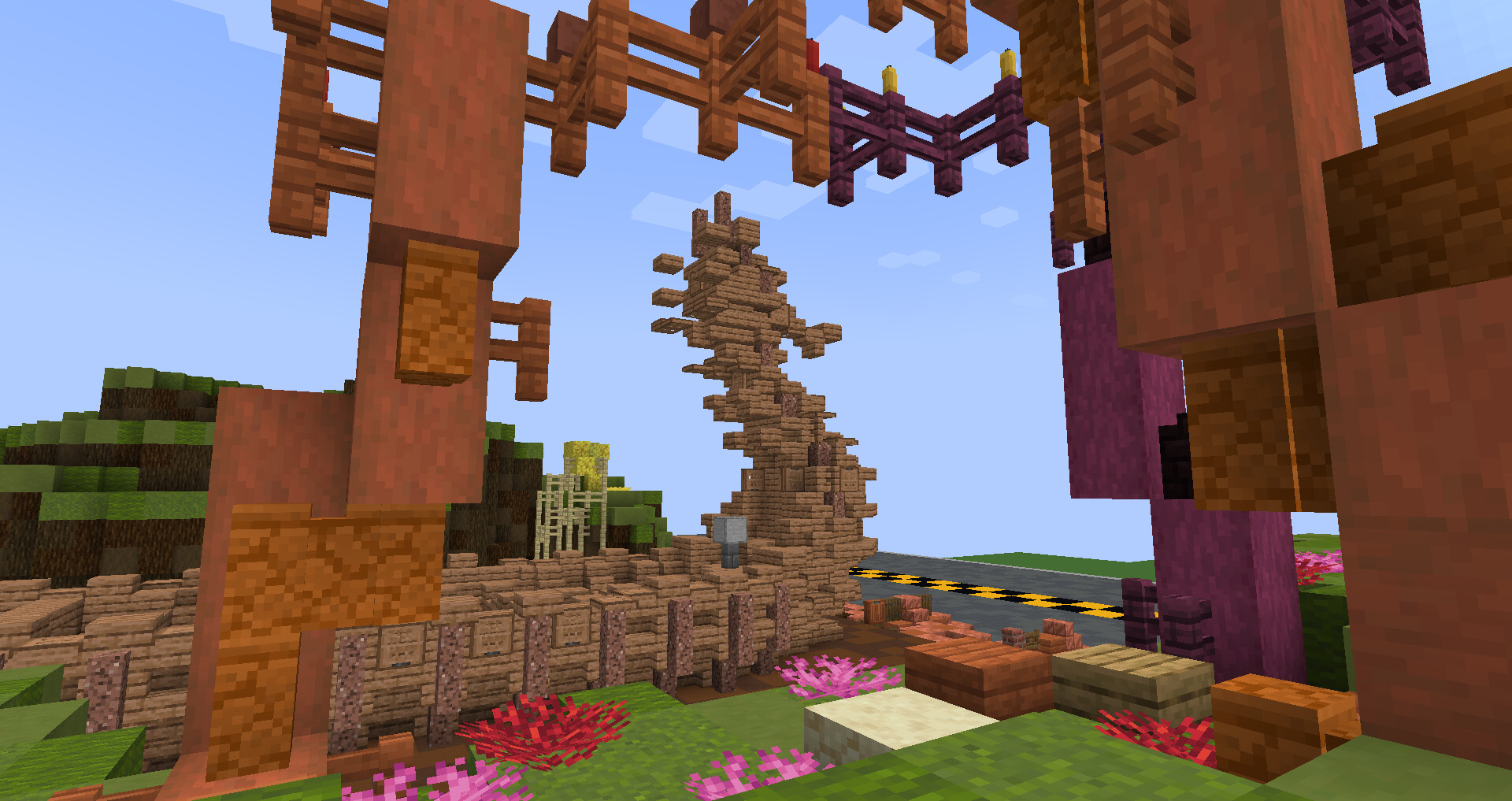 Pink Seahorse Boat Minecraft Map