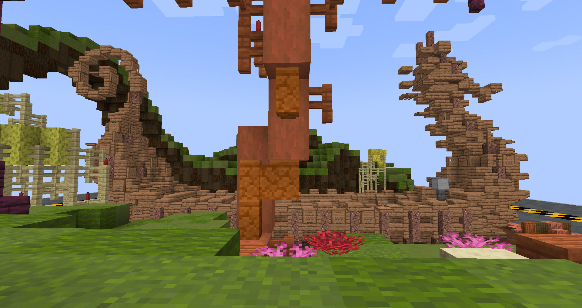 Pink Seahorse Boat Minecraft Map