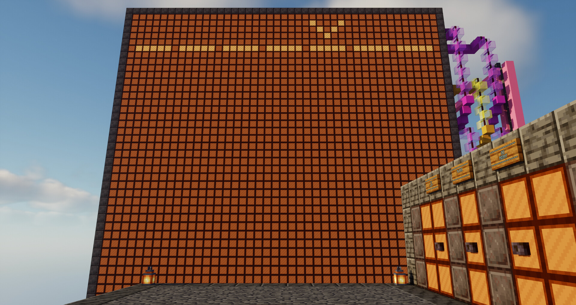 BIG REDSTONE CONNECT-4 [5X5 cells] VERSION 2 Minecraft Map