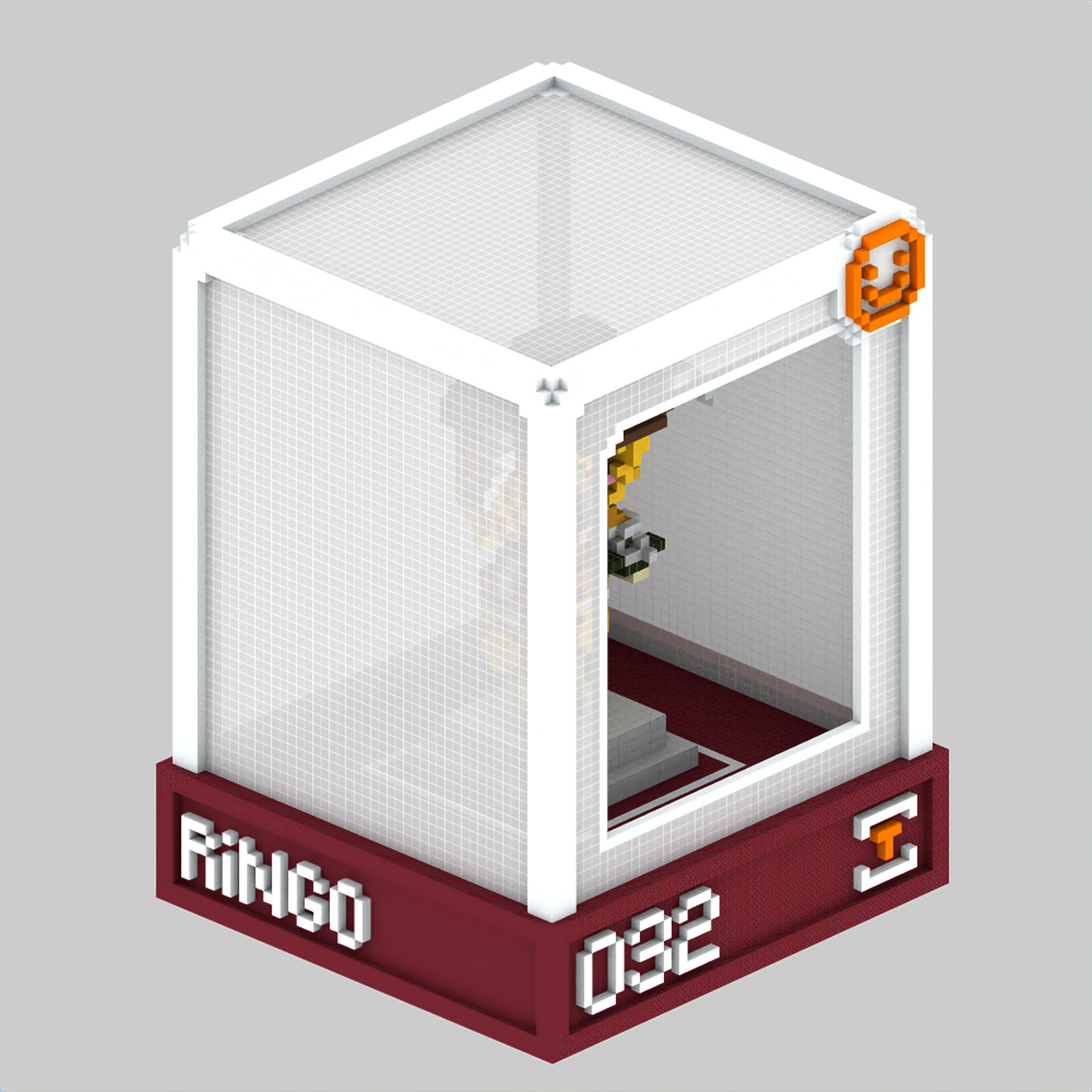 MSC 032 Nendoroid Figurine （Touhou Project Ringo）鈴瑚 Minecraft Map