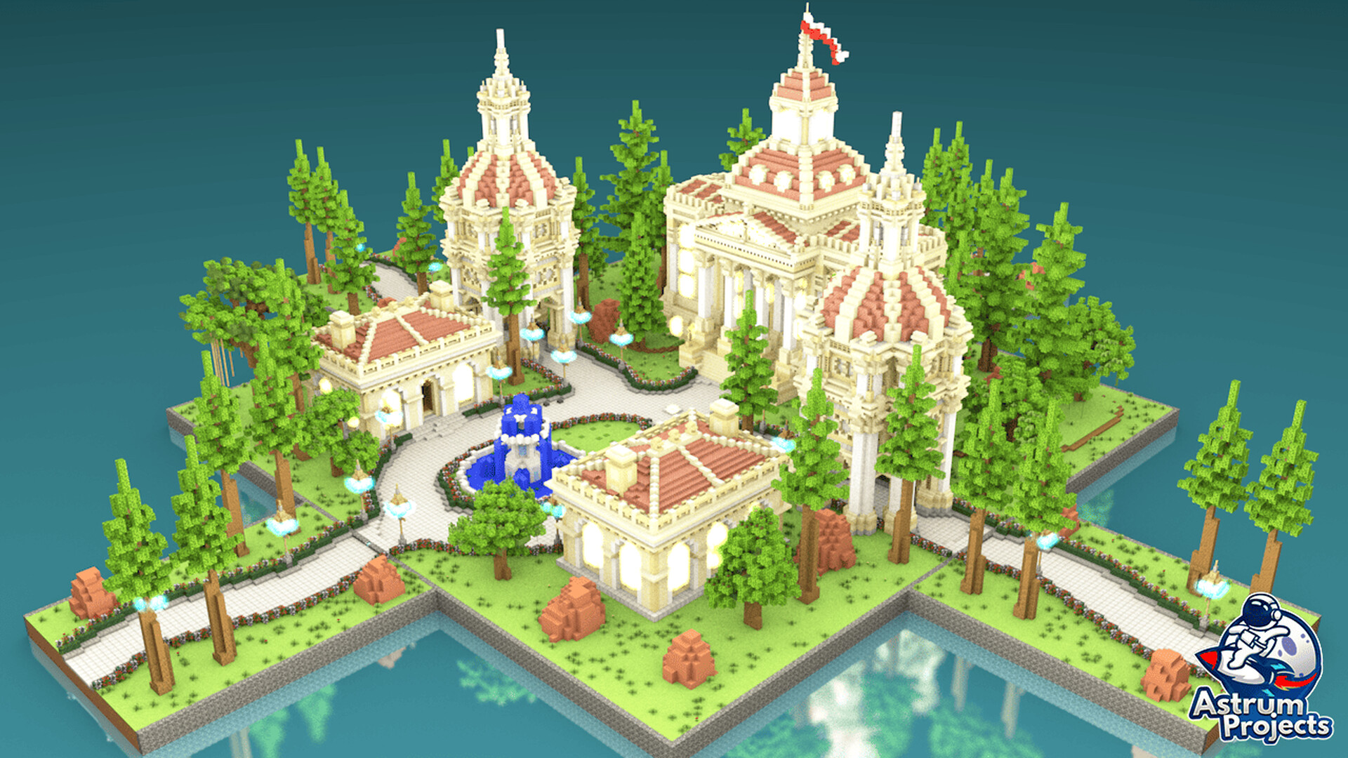 HCF Spawn ROMAN Minecraft Map