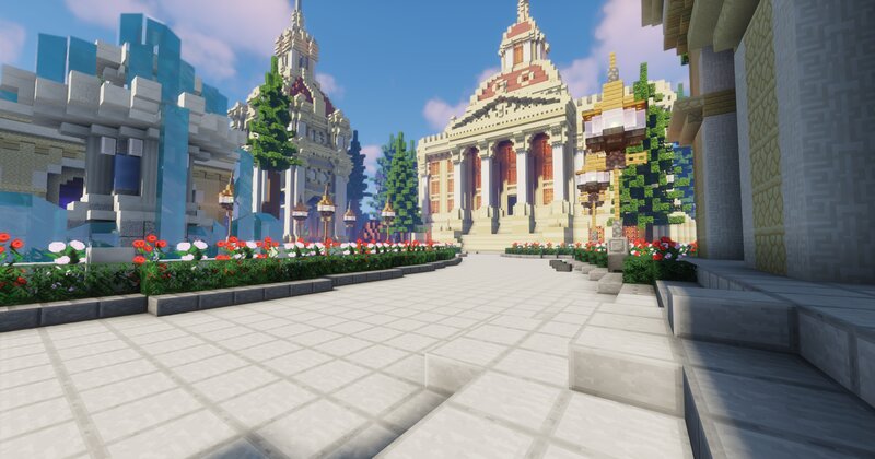 HCF Spawn ROMAN Minecraft Map
