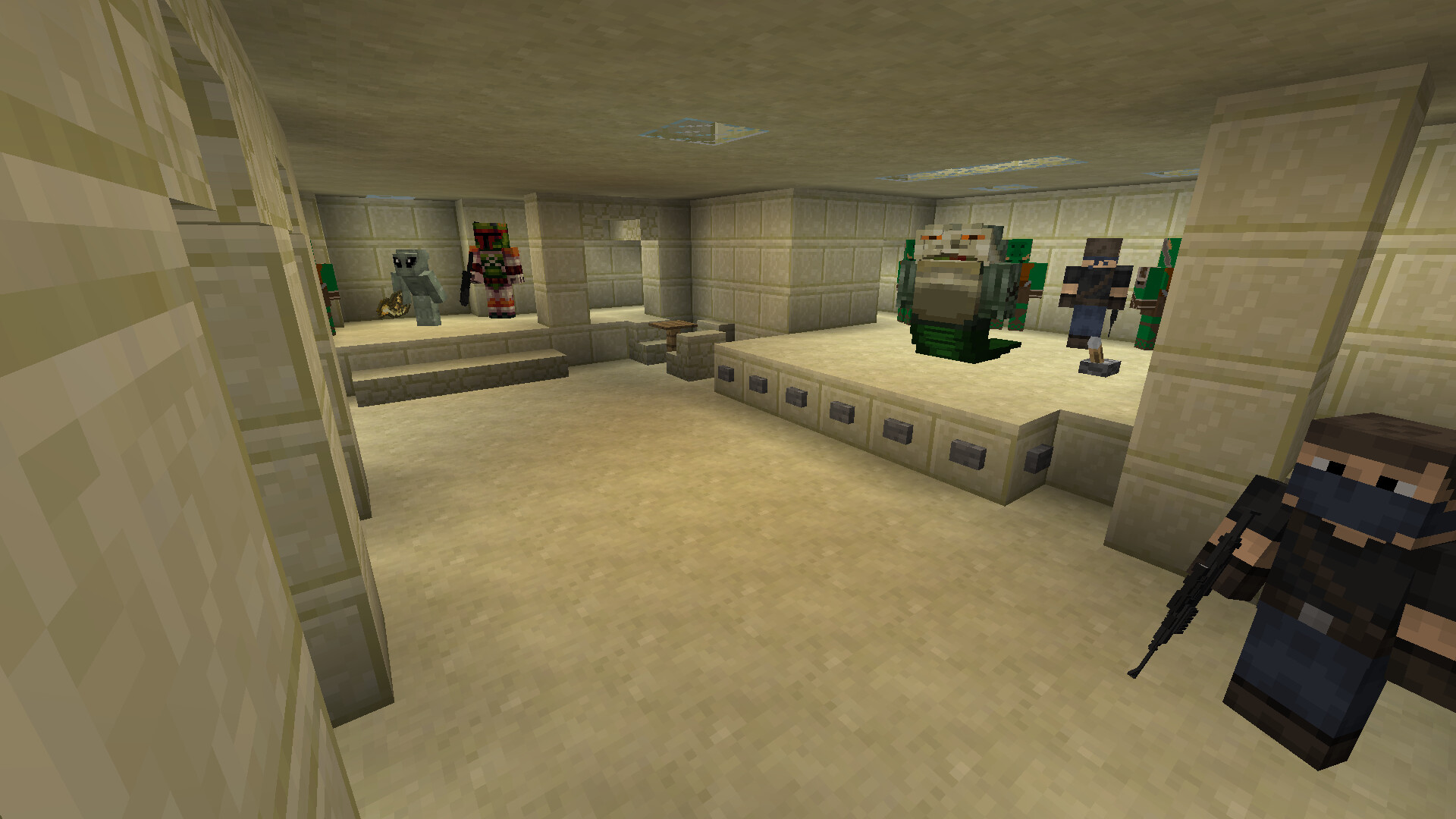 Adventure in Open World in the Star Wars Universe (With Mods) Minecraft Map