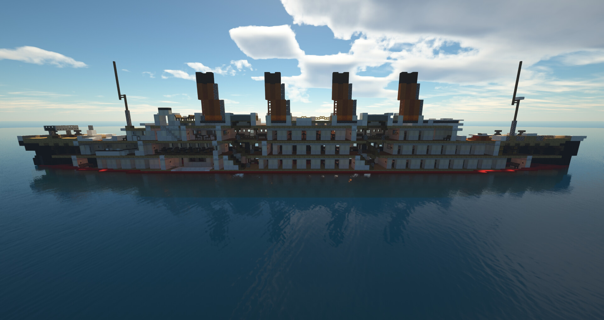Titanic Miniature Minecraft Map