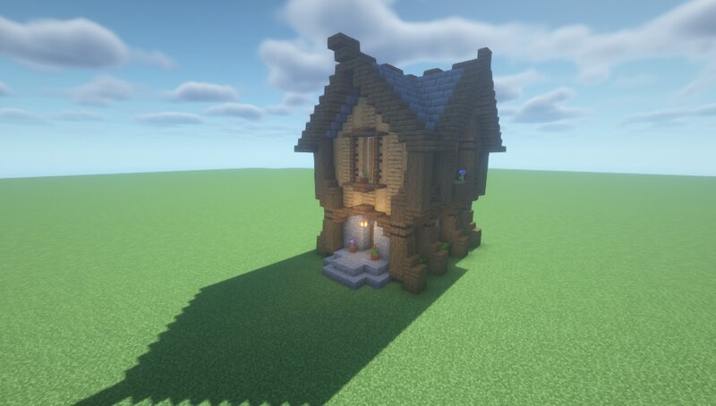 Rustic House Minecraft Map