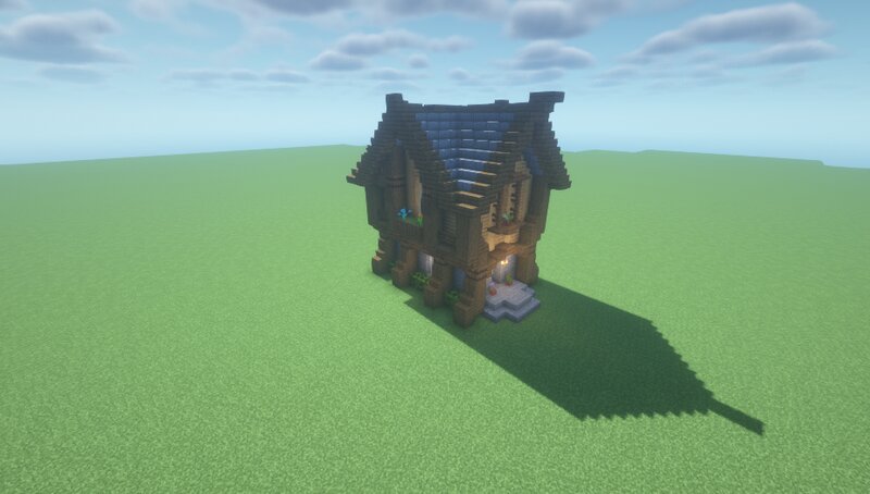 Rustic House Minecraft Map