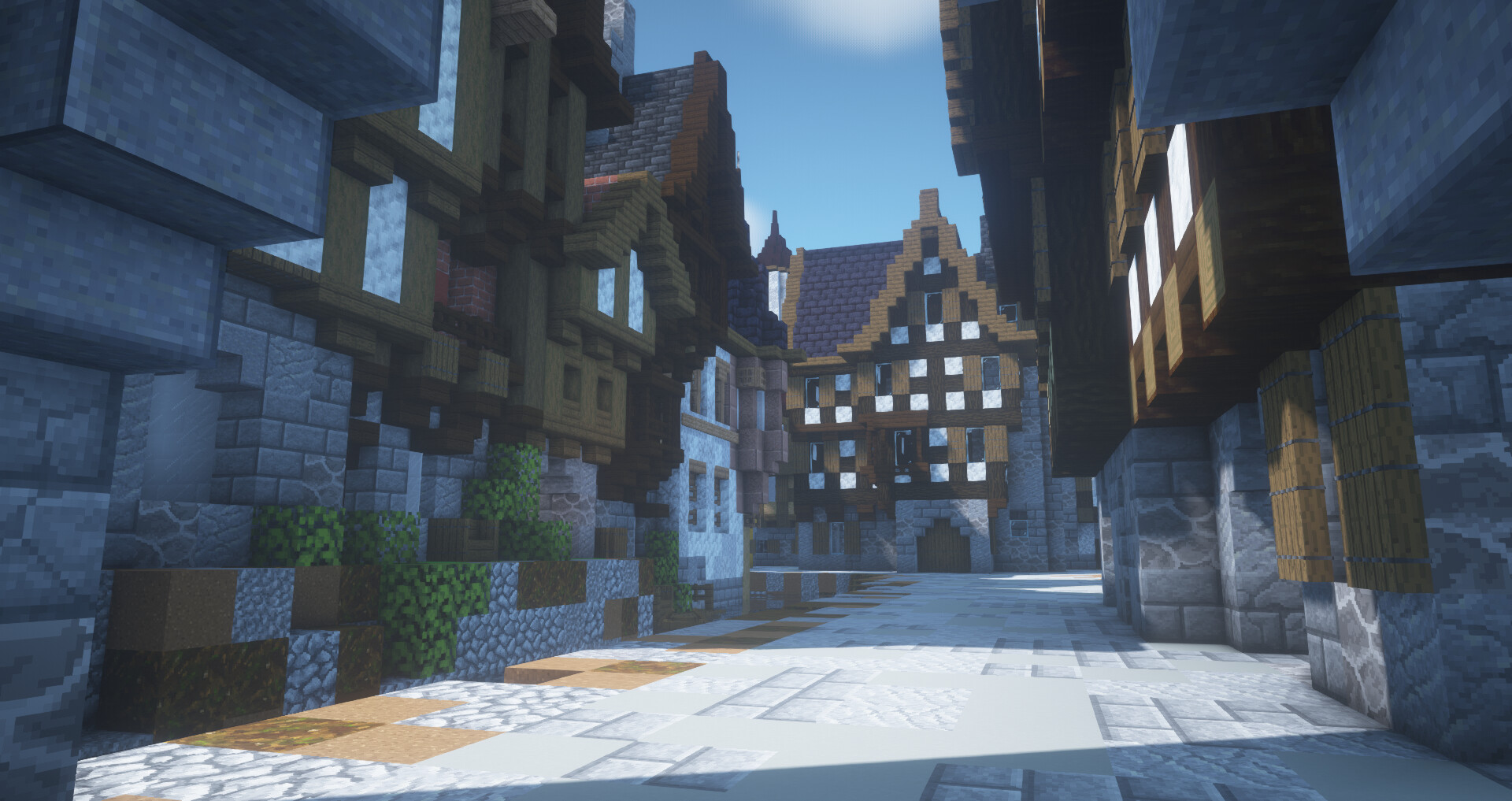 Medieval district Minecraft Map