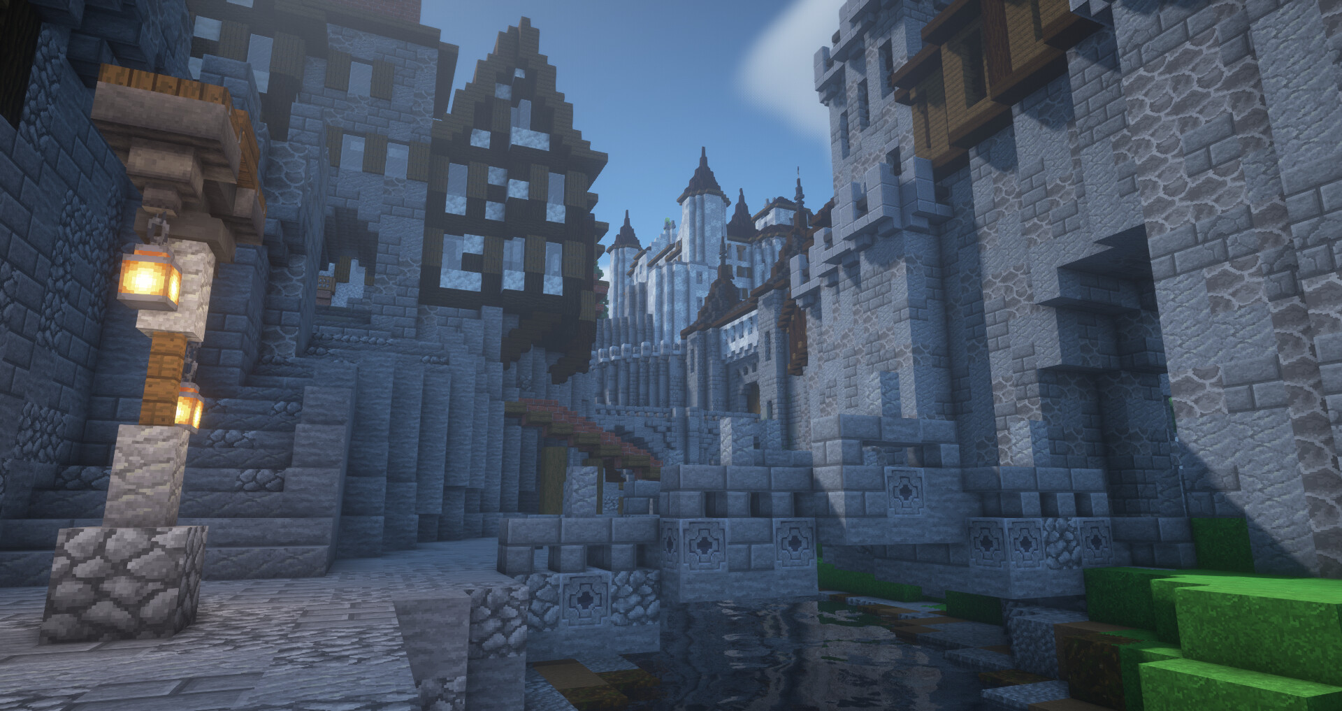 Medieval district Minecraft Map