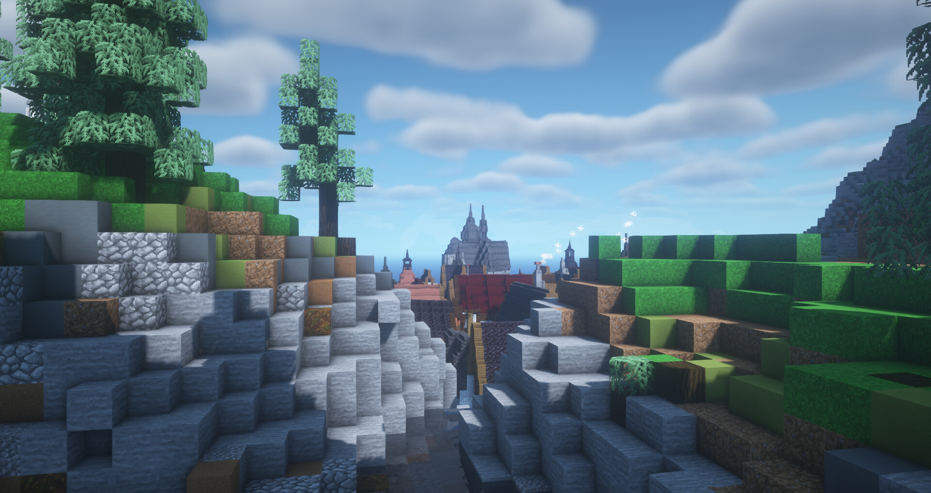 Medieval district Minecraft Map