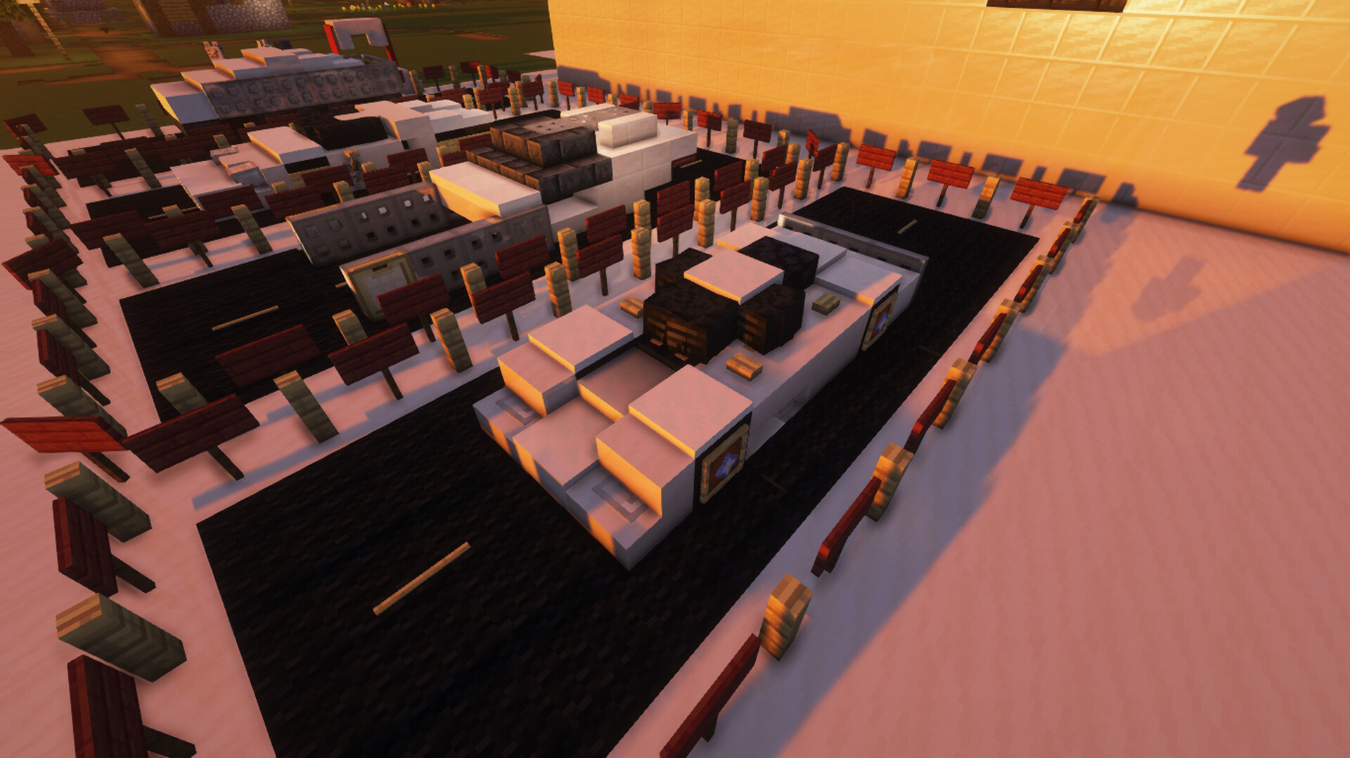 Nissan R390 GT1 Minecraft Map