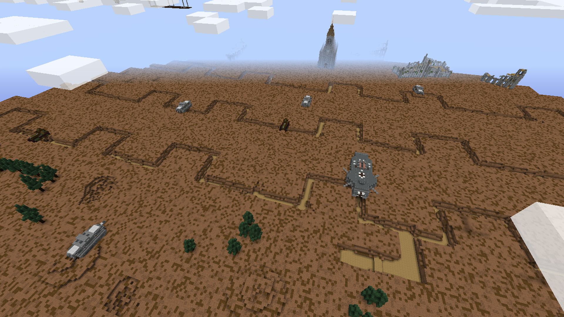 WW1 BATTLE Minecraft Map