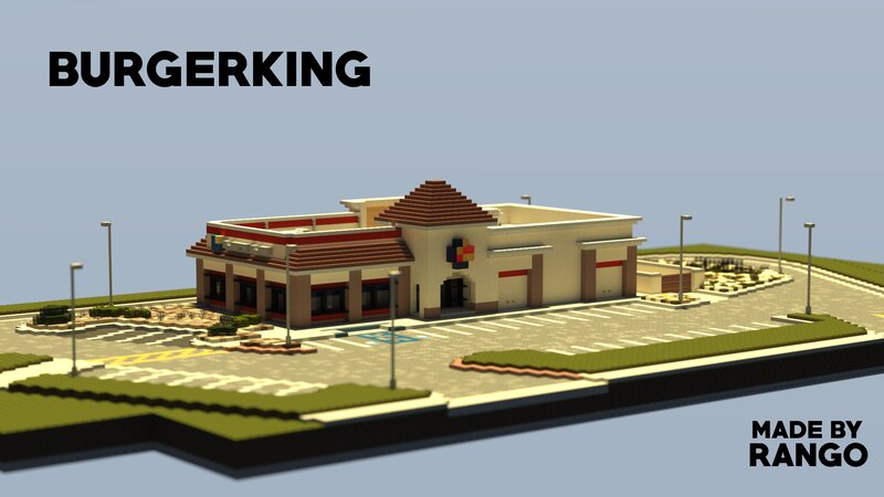 BurgerKing Restaurant Minecraft Map