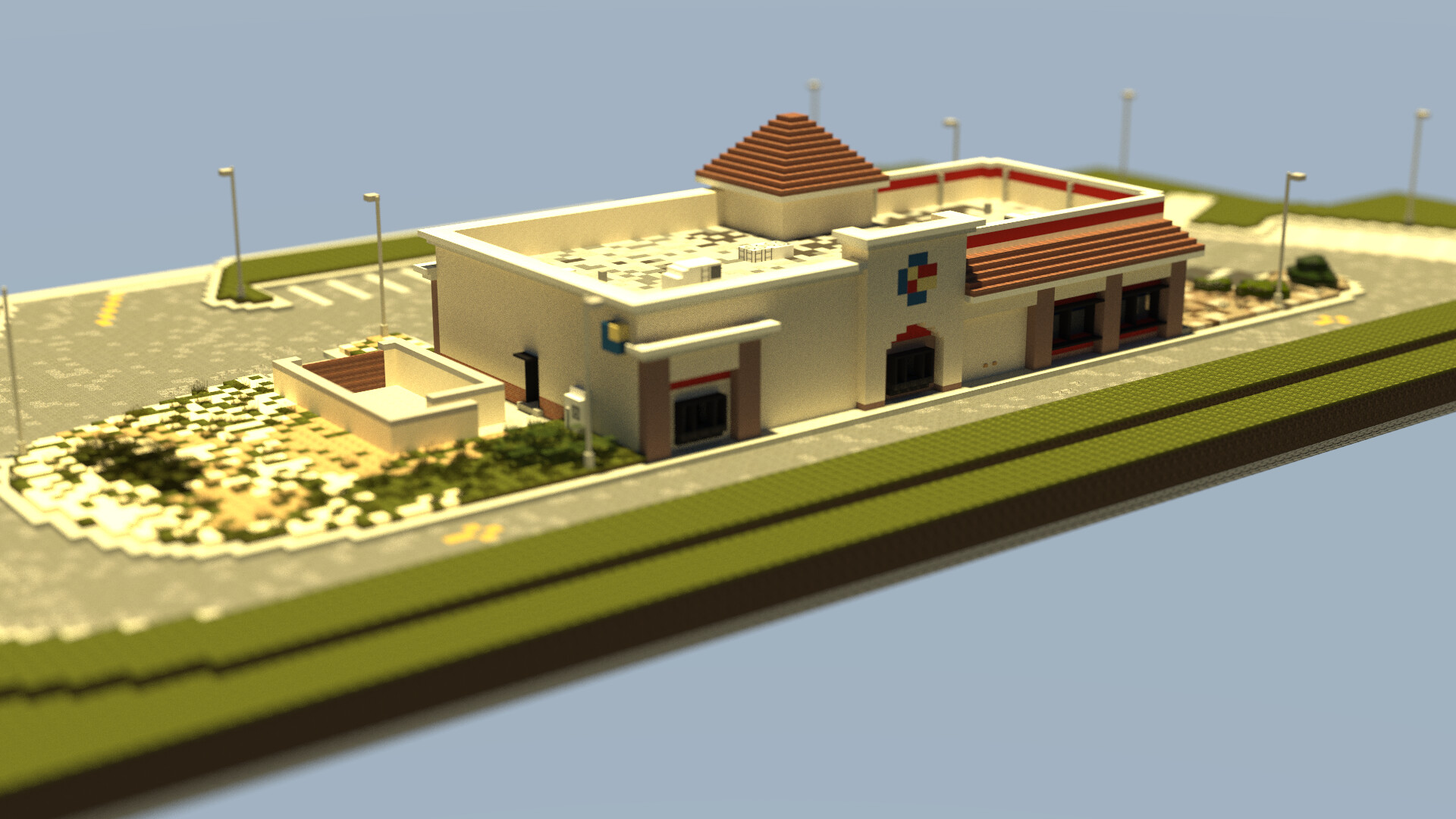 BurgerKing Restaurant Minecraft Map