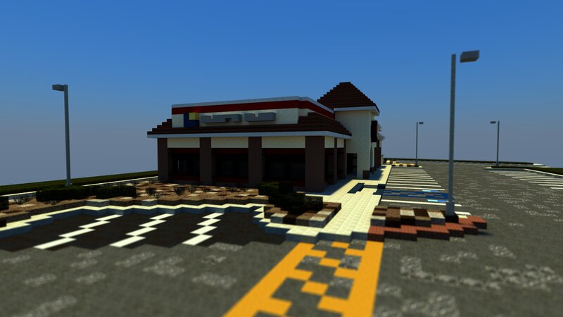 BurgerKing Restaurant Minecraft Map