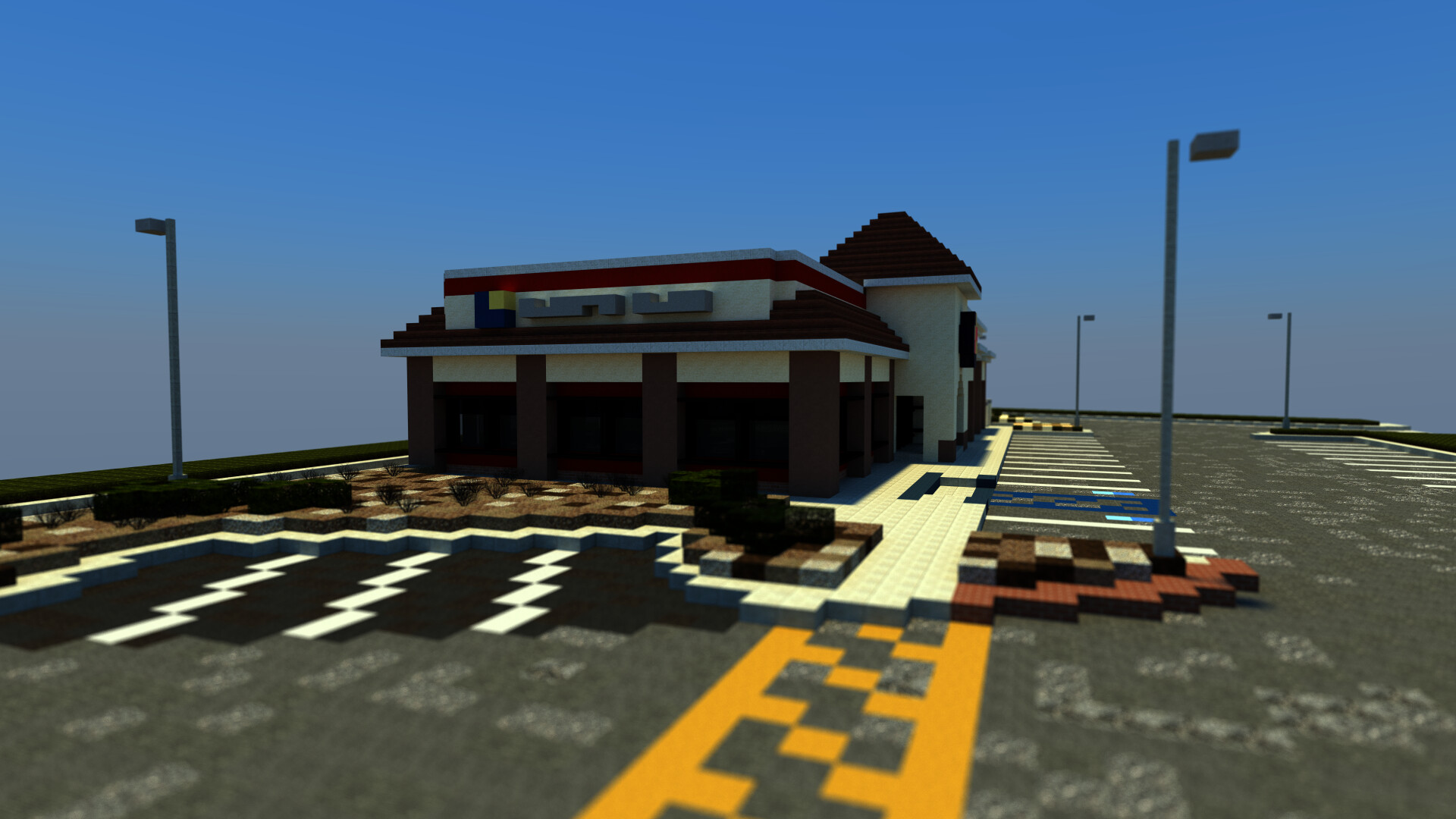 BurgerKing Restaurant Minecraft Map