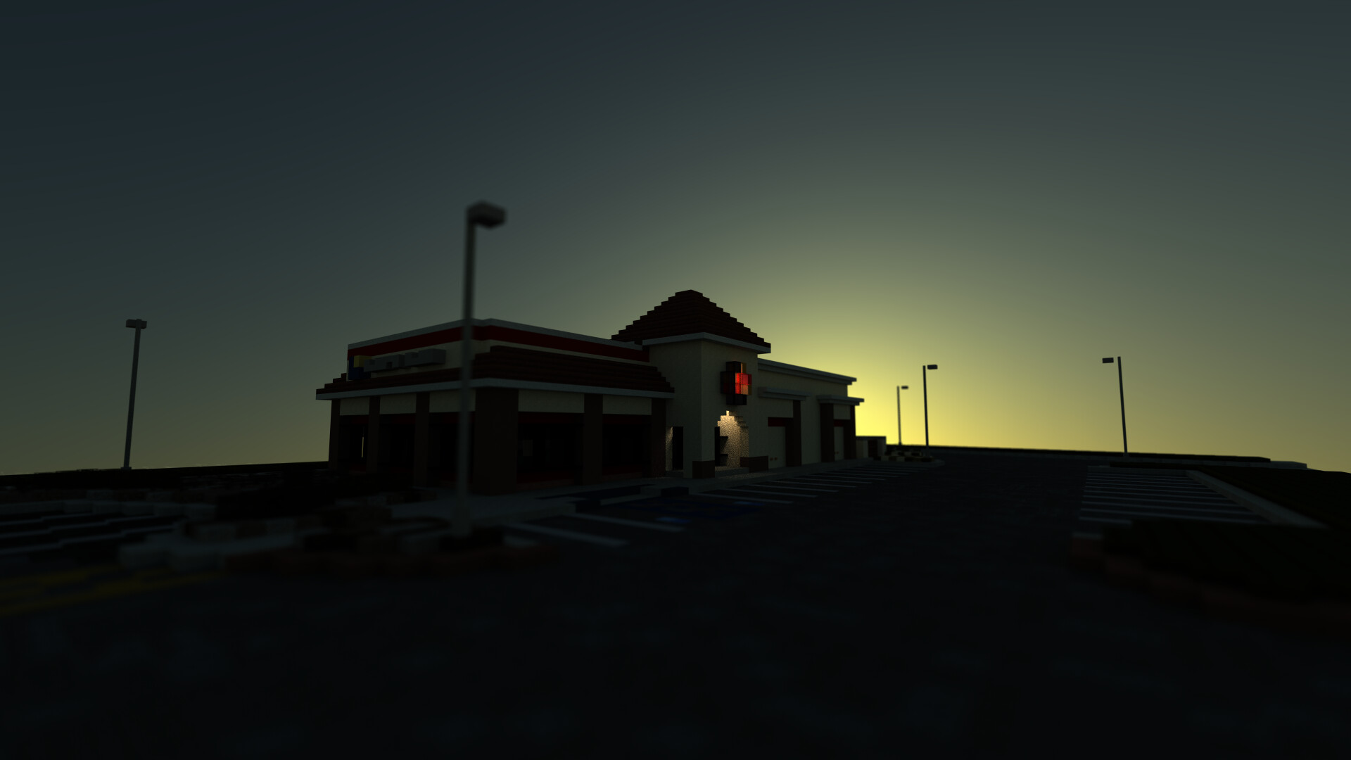 BurgerKing Restaurant Minecraft Map