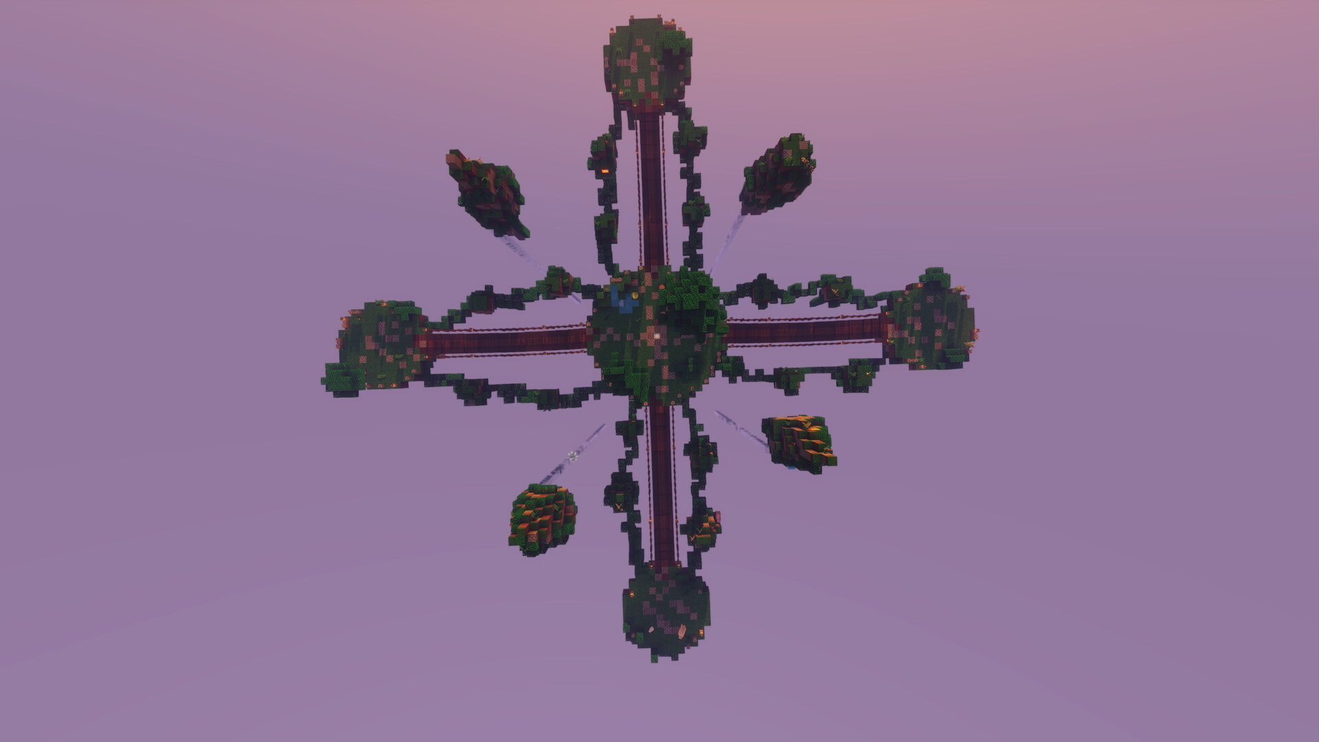 Floating Island Spawn [100x100] Minecraft Map