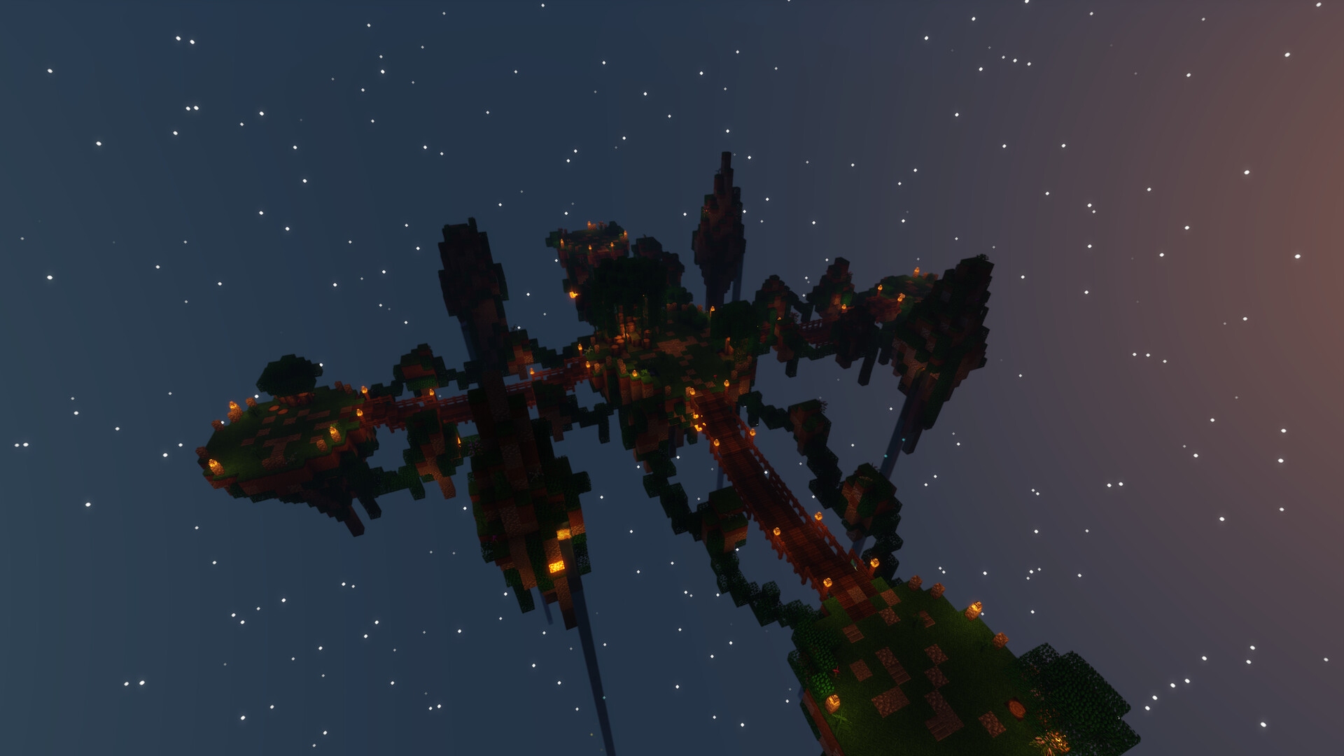 Floating Island Spawn [100x100] Minecraft Map