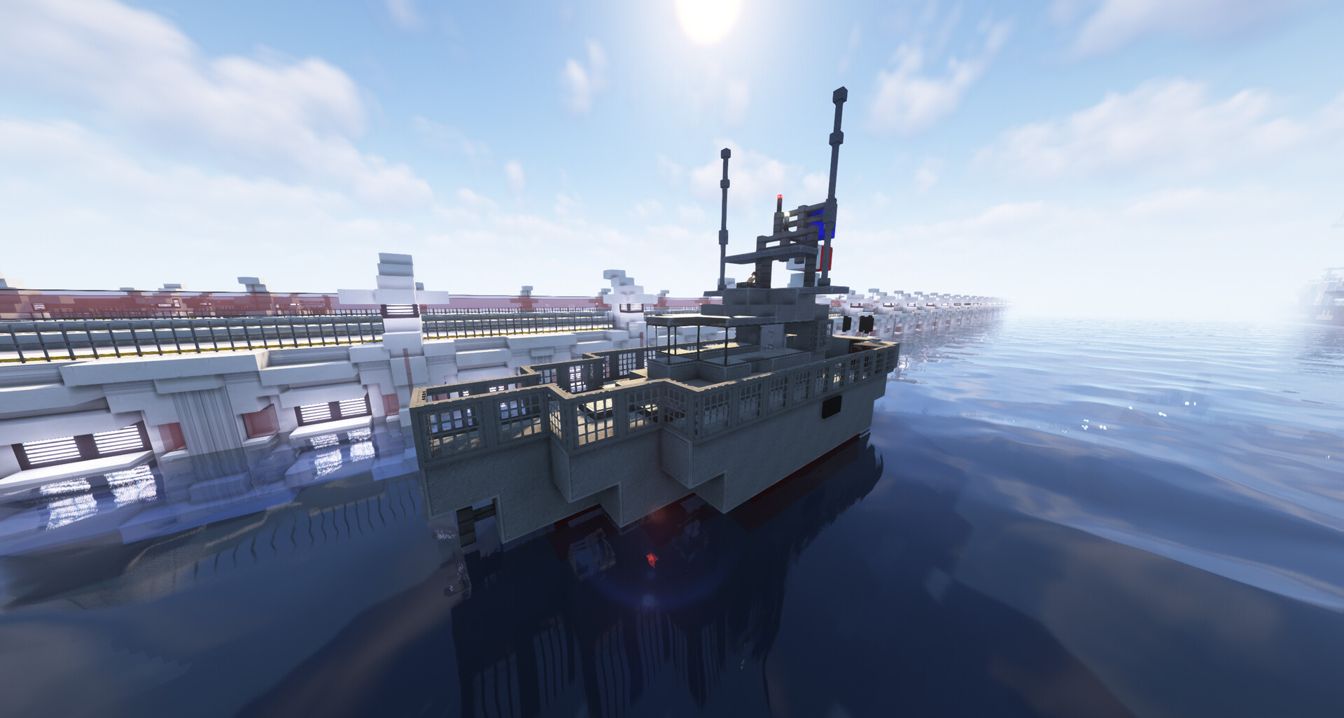 Scimitar-Class Patrol Vessel Minecraft Map