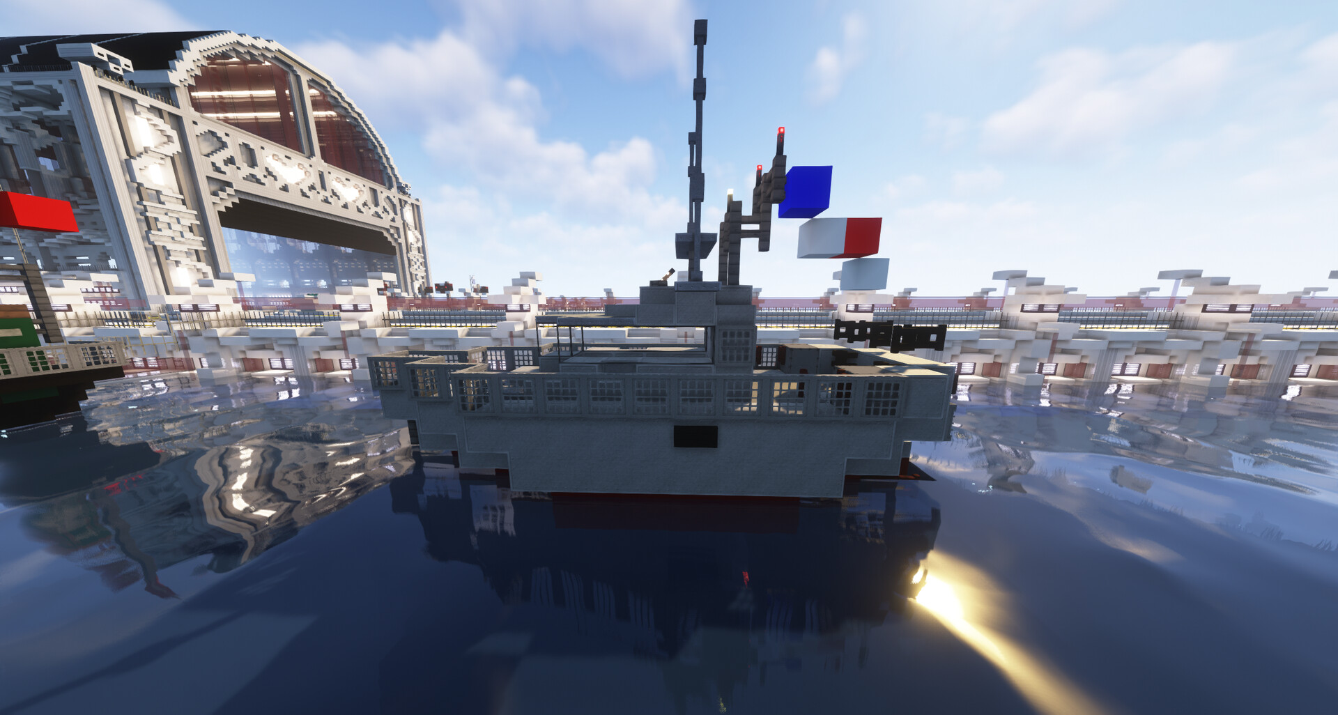 Scimitar-Class Patrol Vessel Minecraft Map