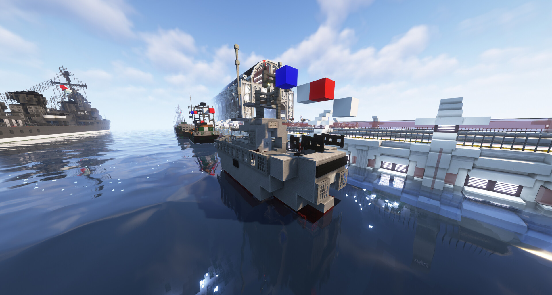 Scimitar-Class Patrol Vessel Minecraft Map