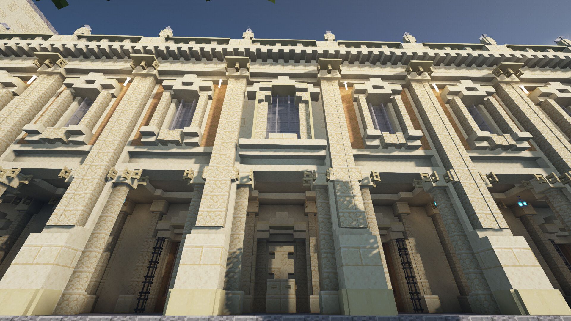 Palazzo Nuovo Rome Minecraft Map