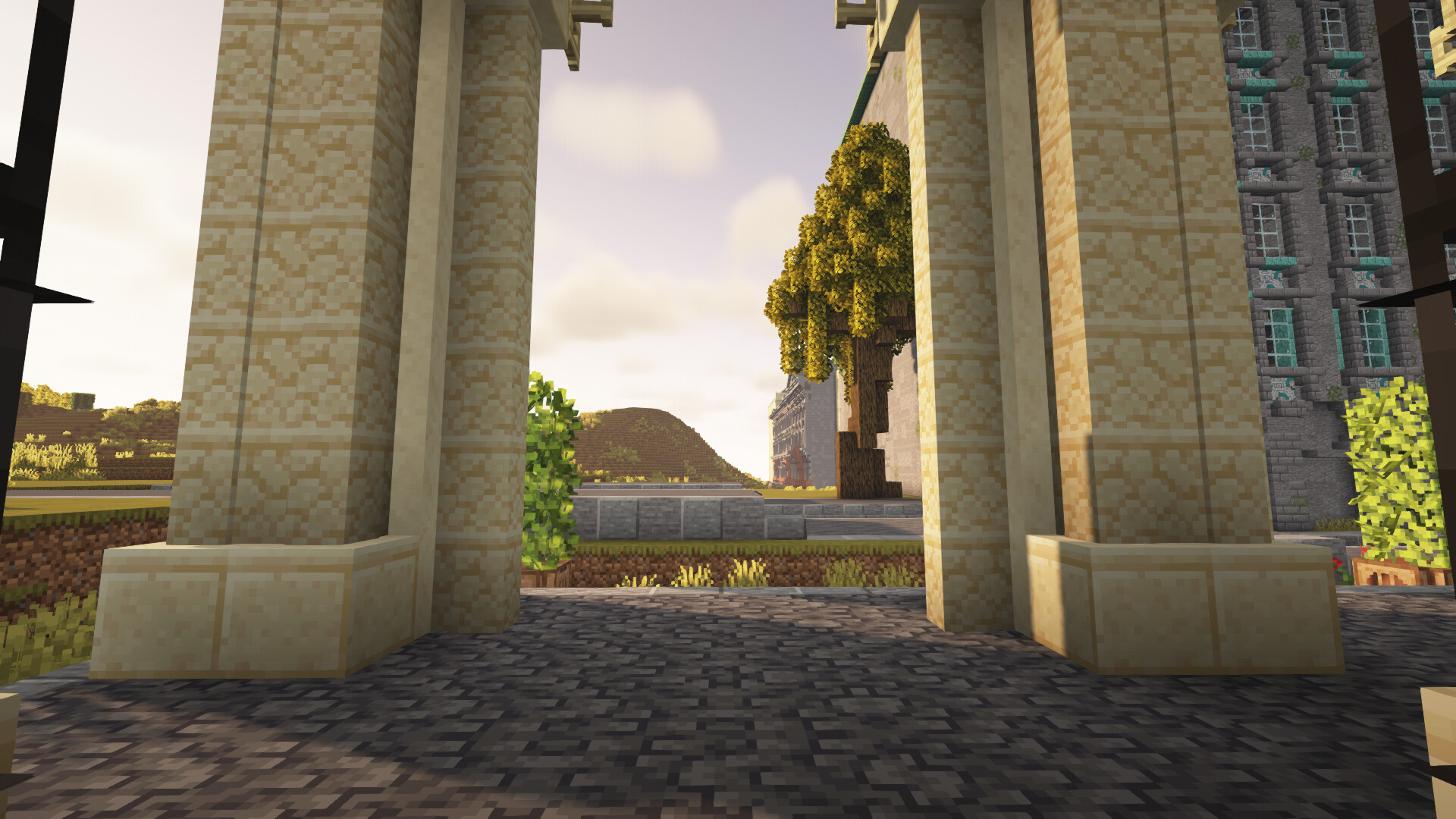 Palazzo Nuovo Rome Minecraft Map