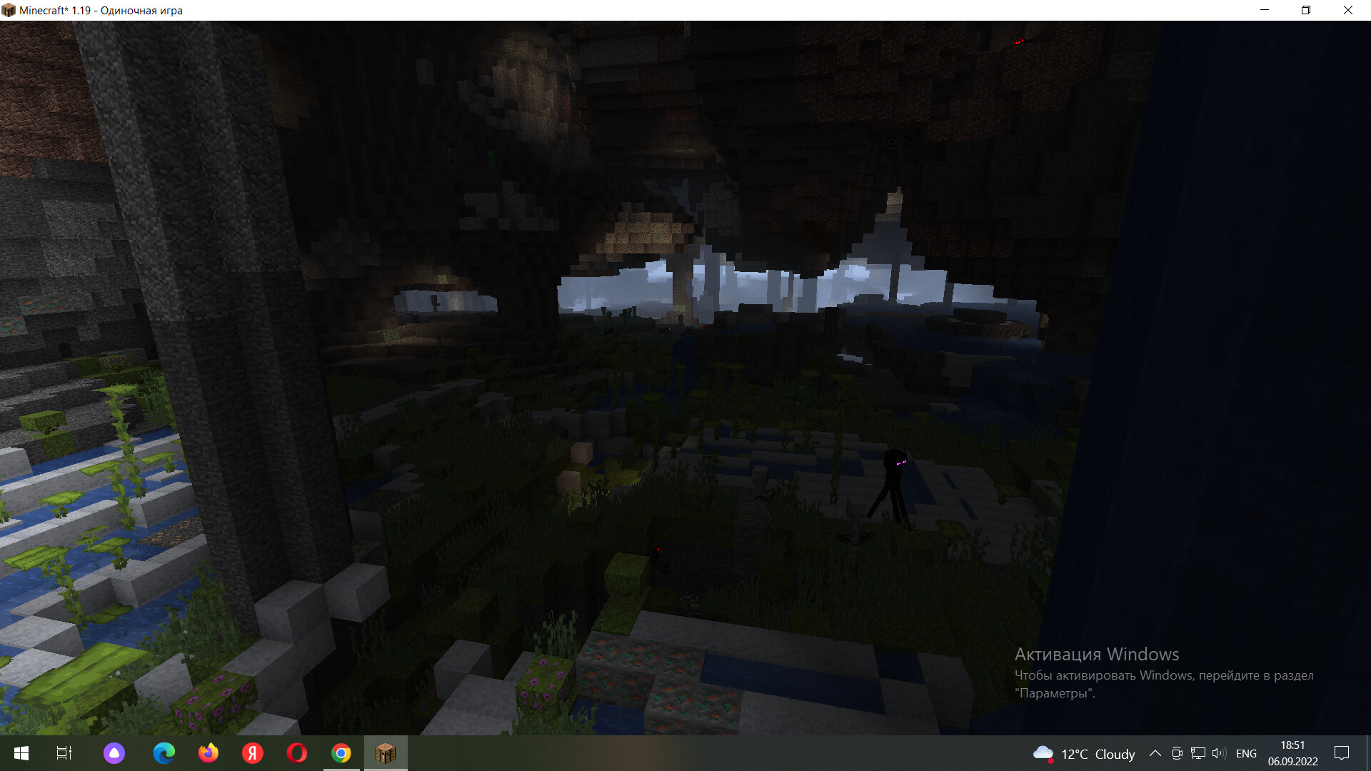 A VERY large cave (seed) Minecraft Map