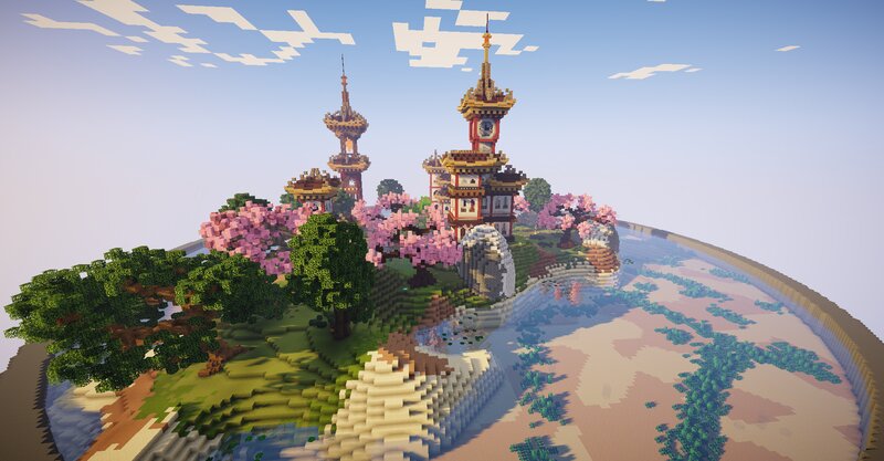 Japan HUB Minecraft Map