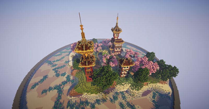 Japan HUB Minecraft Map