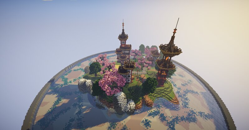 Japan HUB Minecraft Map