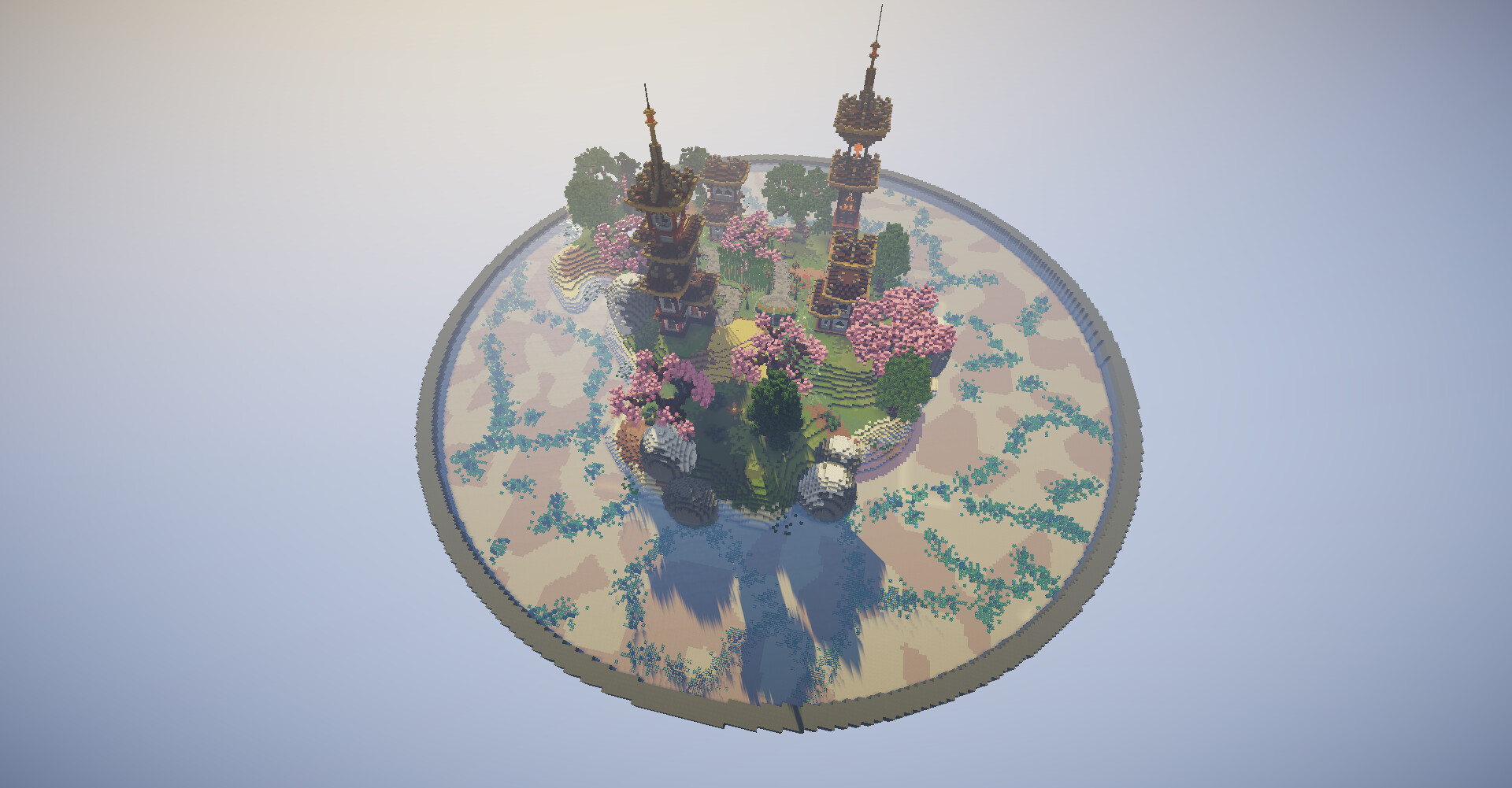 Japan HUB Minecraft Map