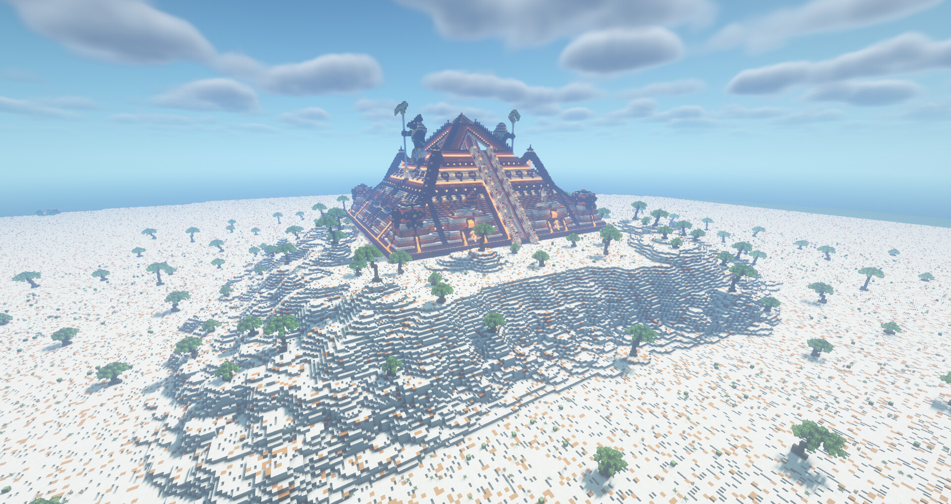 Pyramid Maze Minecraft Map