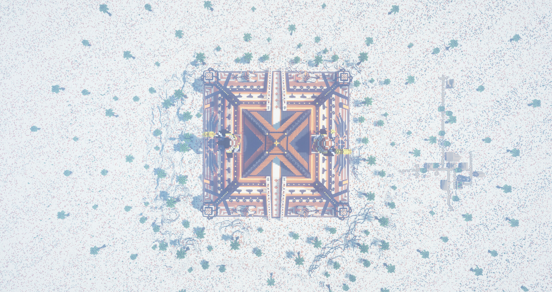 Pyramid Maze Minecraft Map