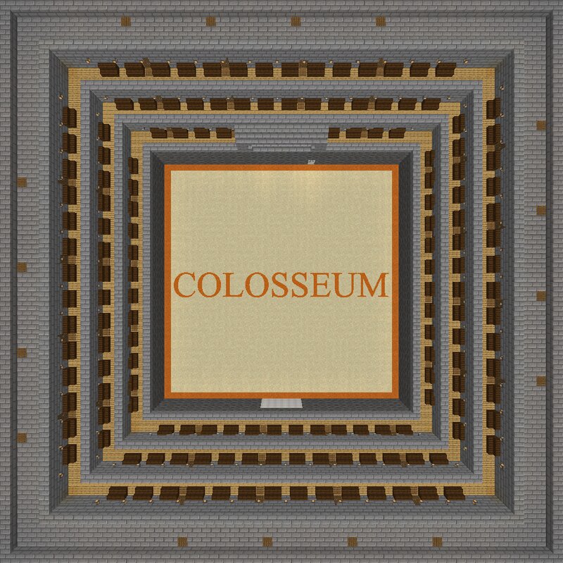 The Colosseum of Minecraft Minecraft Map