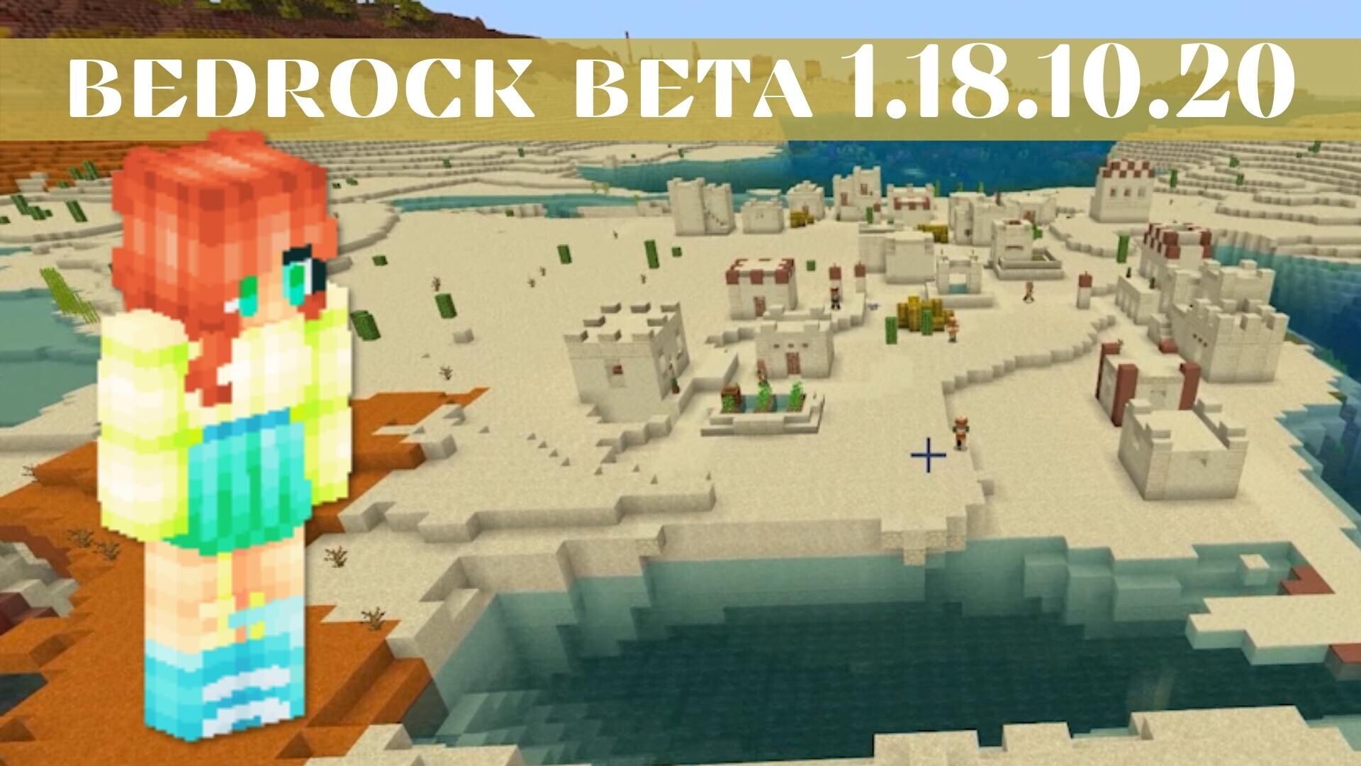Bedrock Beta Seed with 3 villages near spawn! Minecraft Map