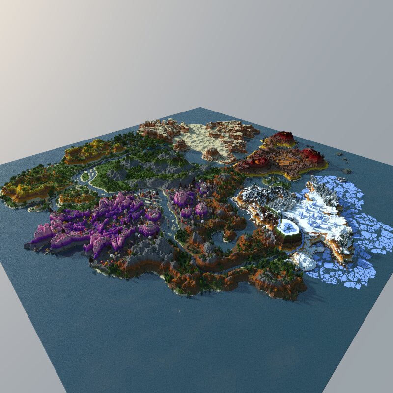 1500x1500 custom map (with download) Minecraft Map