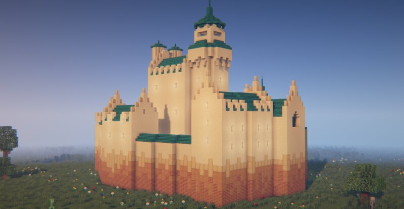 Castle of Bojnice Minecraft Map