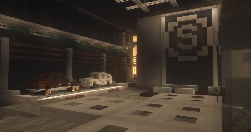 Schrader Car Dealership - PALMA | Builders Forge Minecraft Map