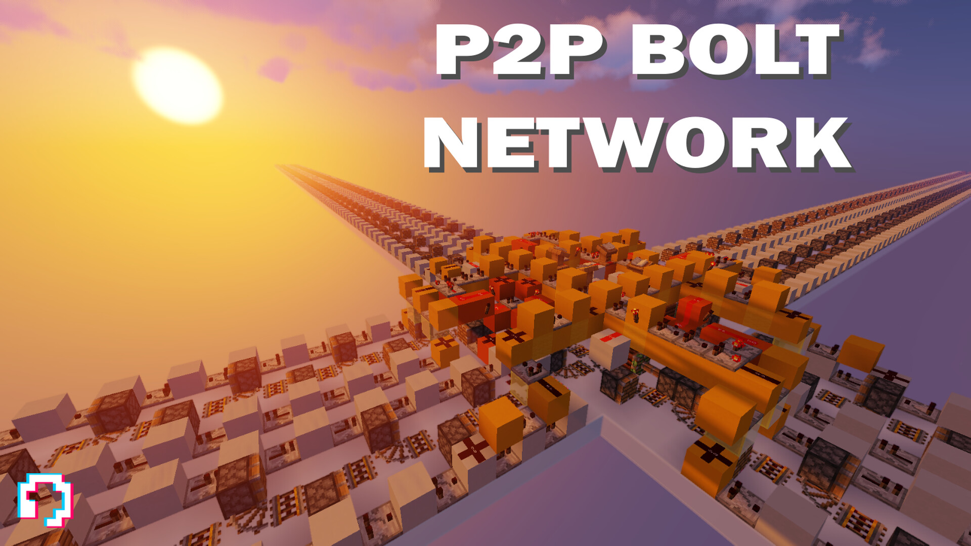 P2P Bolt Network Minecraft Map