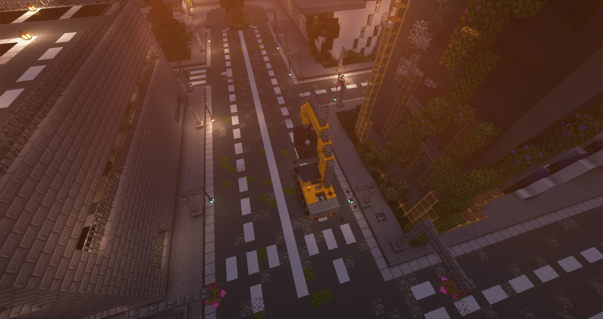 Apocalypse City build by the Artful Community Minecraft Map