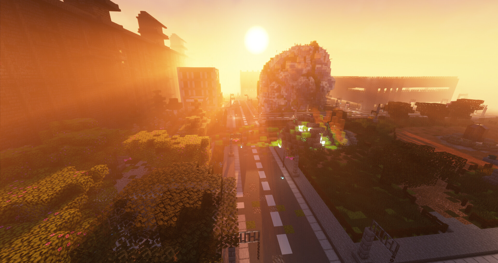 Apocalypse City build by the Artful Community Minecraft Map