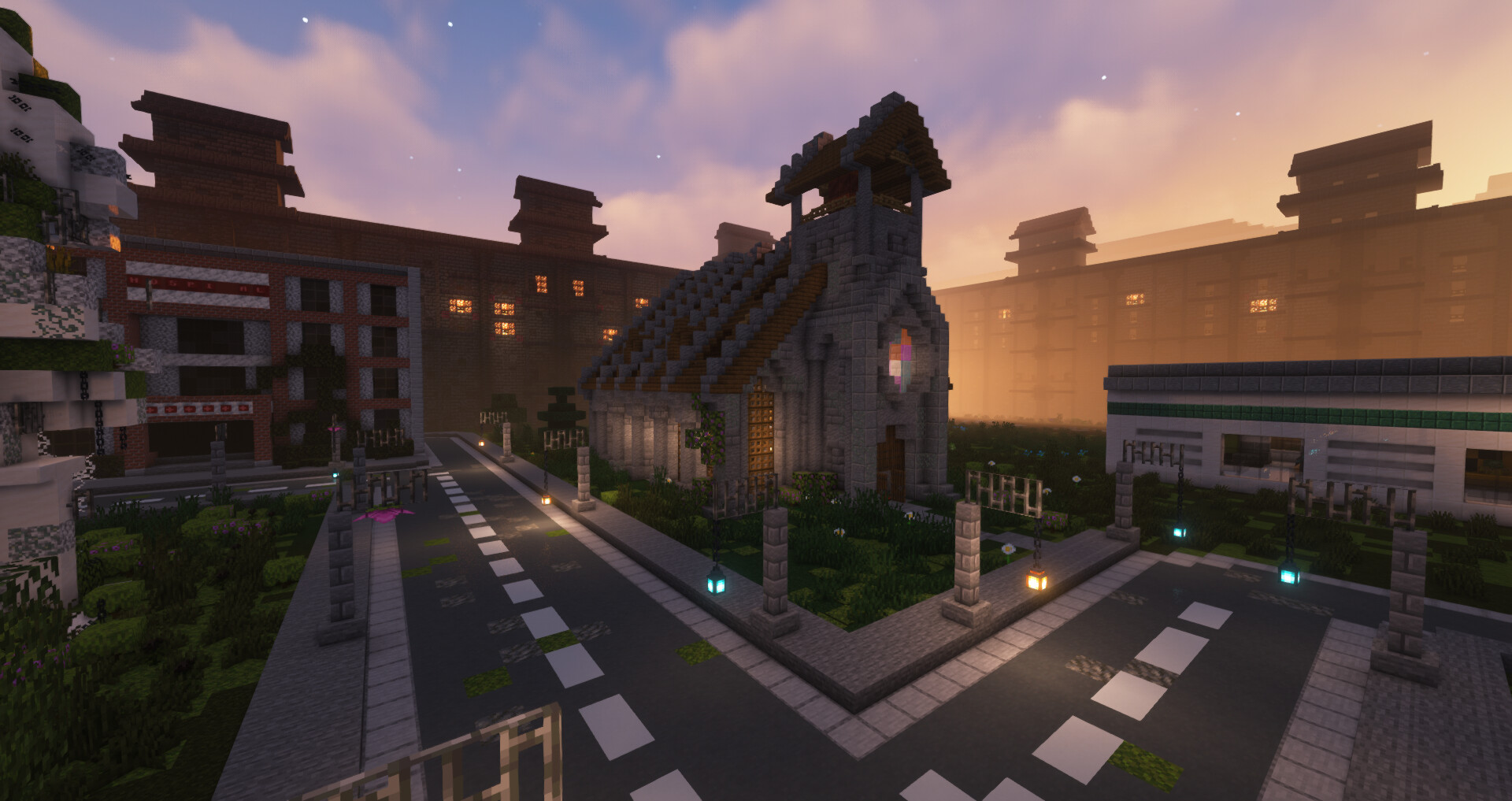 Apocalypse City build by the Artful Community Minecraft Map