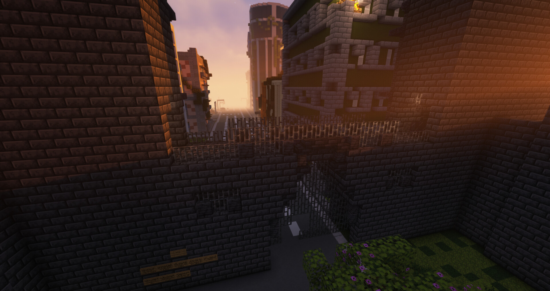 Apocalypse City build by the Artful Community Minecraft Map