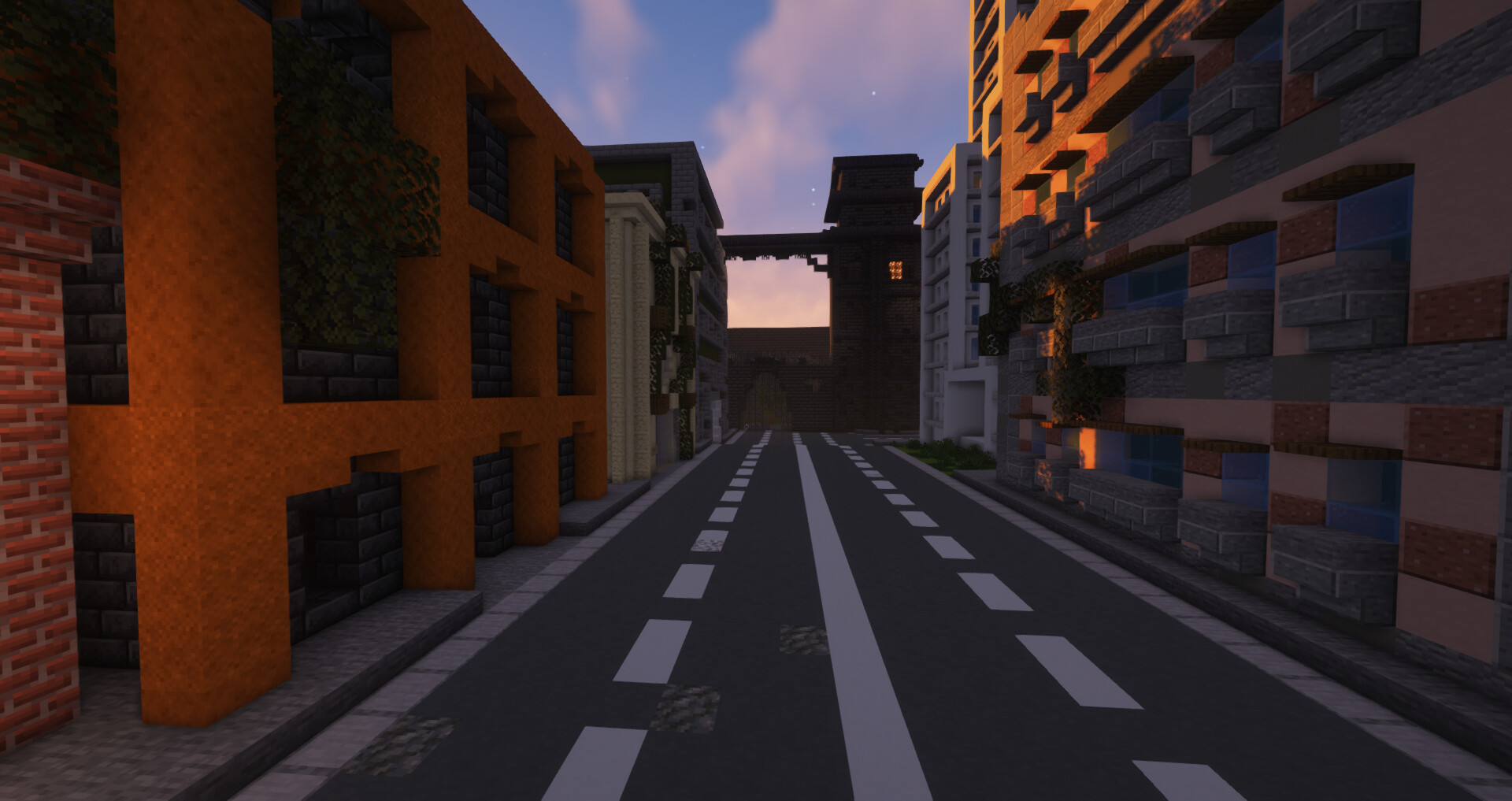 Apocalypse City build by the Artful Community Minecraft Map